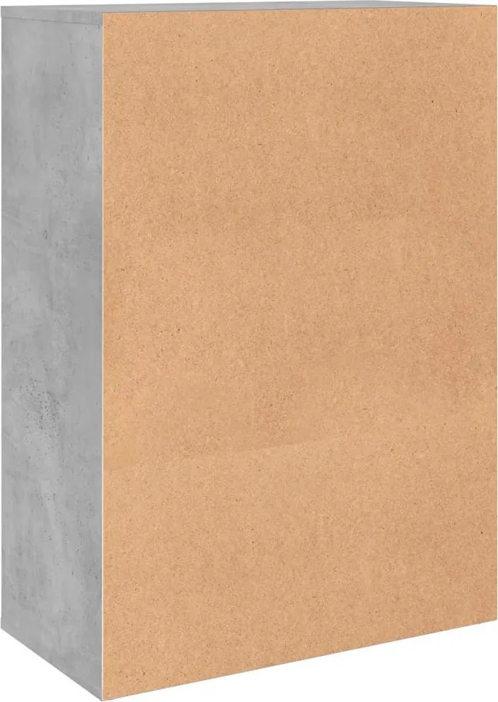 Příborníky 2 ks betonově šedé 60 x 31 x 84 cm kompozitní dřevo 3276570