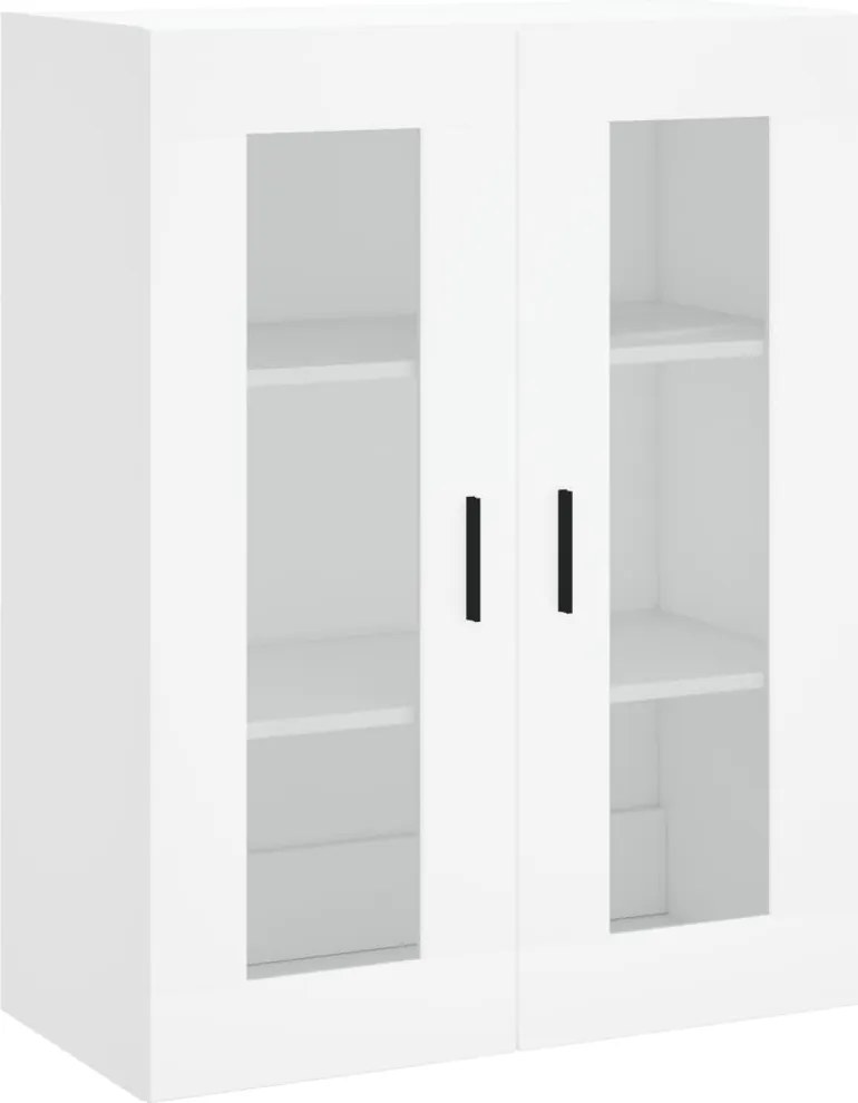 Skříň highboard bílá 69,5 x 34 x 180 cm kompozitní dřevo 3198545