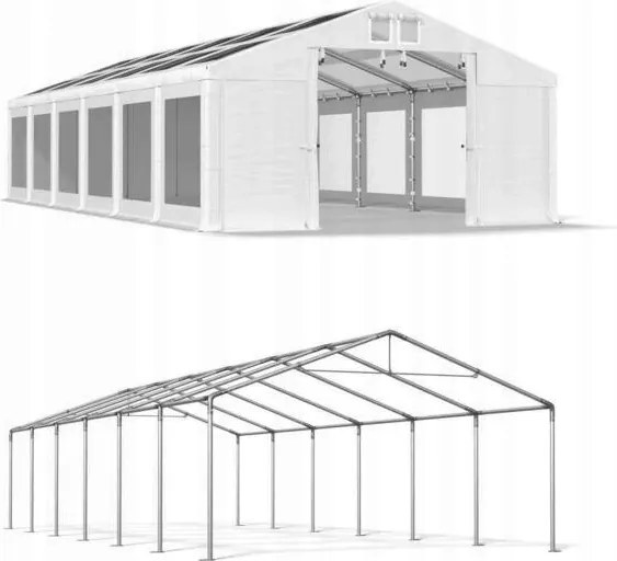 Výstavní párty stany 6x12 m Das 580 S