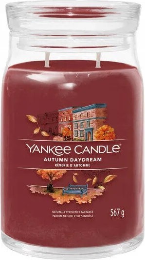 Yankee Candle Autumn Daydream Velká sójová svíčka se dvěma knoty 567 g