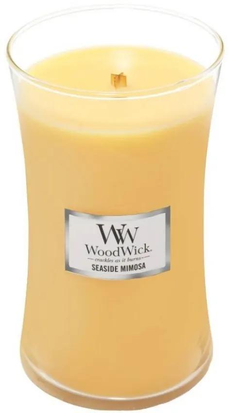 OnaDnes -20% Velká vonná svíčka Woodwick, Seaside Mimosa