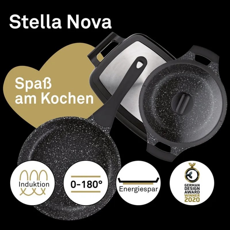 KELA Pánev na palačinky s nepřilnavým povrchem STELLA NOVA 32 cm KL-12223