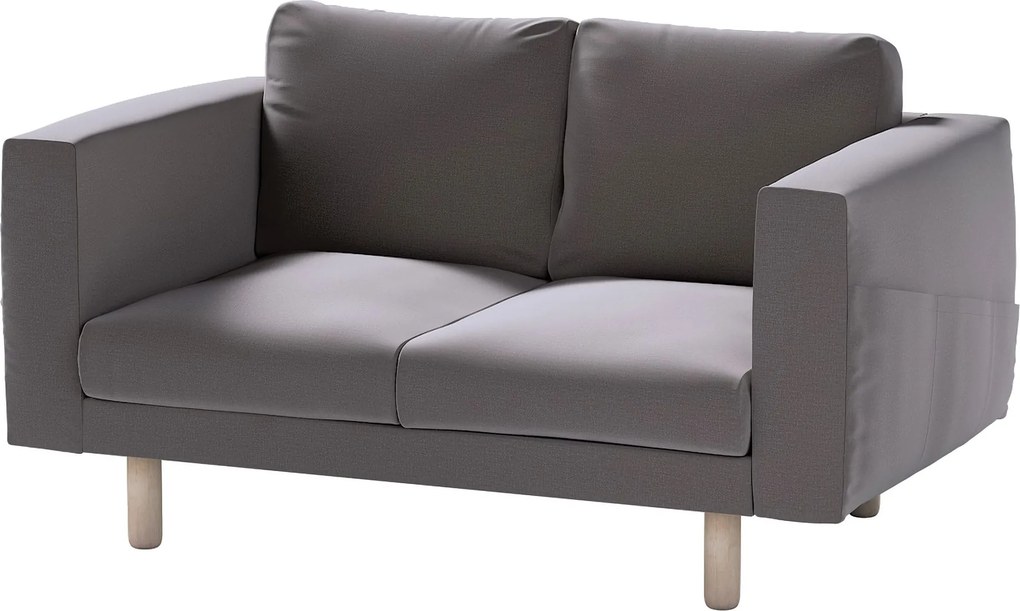 Potah na pohovku IKEA Norsborg 2-místná barva hnědá látka sametová
