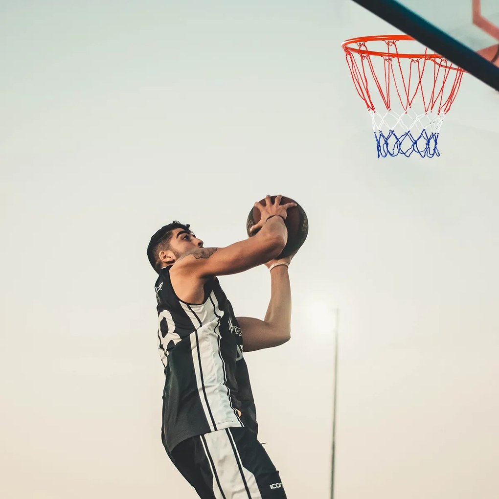Costway Nástěnný basketbalový koš Profesionální