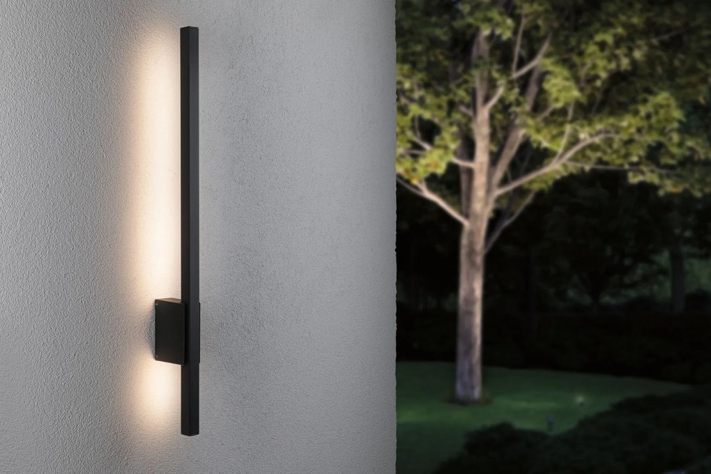 P 94742 LED venkovní nástěnné svítidlo Stan IP44 800mm 3000K 11,5W 230V antracit hliník - PAULMANN