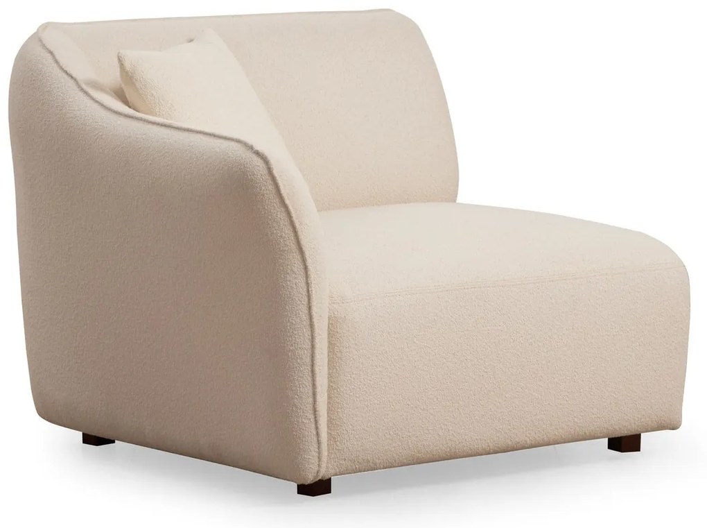 Hanah Home Čtyřmístná rohová pohovka MENTIS krémová 360 cm