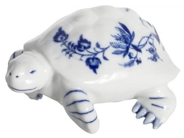 Želva, Český porcelán Dubí, CIBULÁK, 9 cm