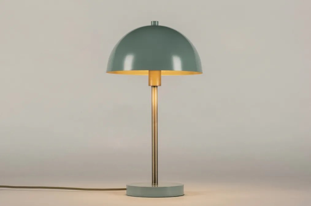 Stolní retro zelená lampa Montana Green