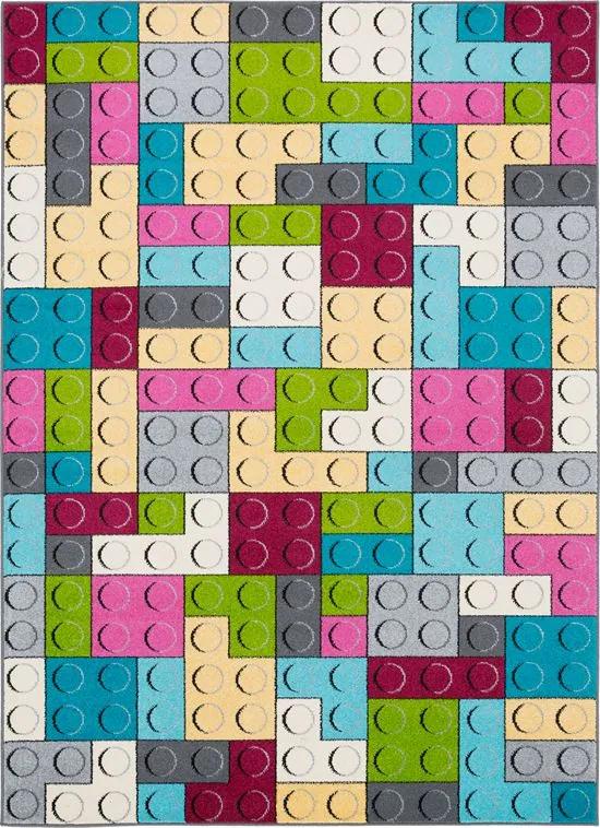 Dětský kusový koberec Agnella Funky Top Super Lego Cyklamen Rozměr: 200x280  cm | BIANO