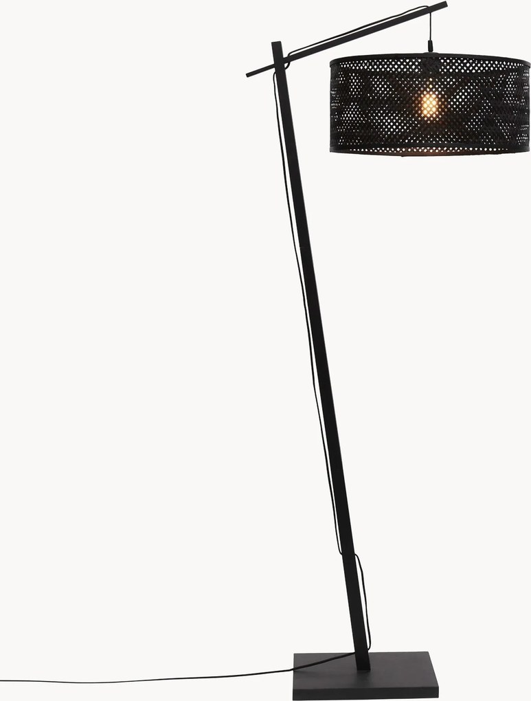 Lampa na čtení z bambusu Java