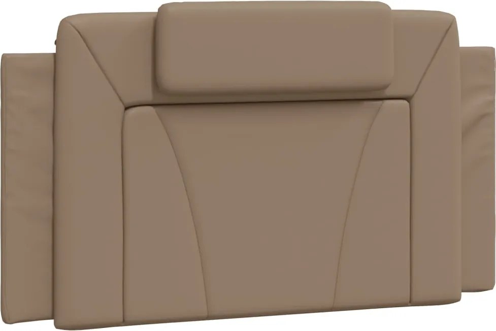 Postel Viana s matrací cappuccino 100 x 200 cm umělá kůže 3208779