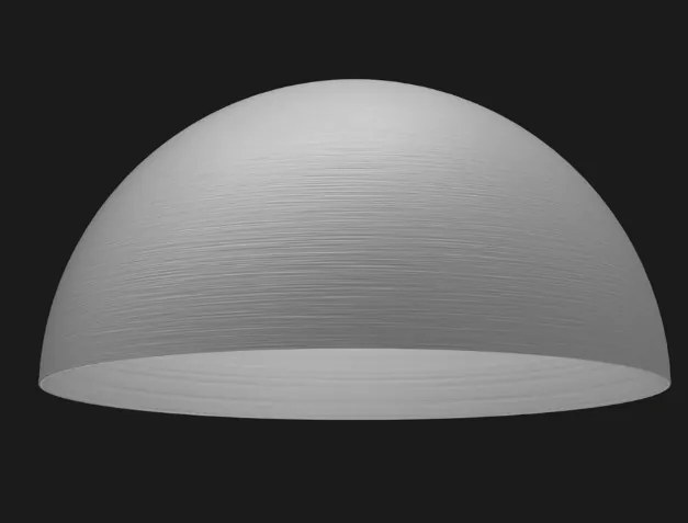 Doxis Dome 900 textured Závěsné led designové svítidlo Barva: Černá/bílá matná, Chromatičnost: 4000K Push dim