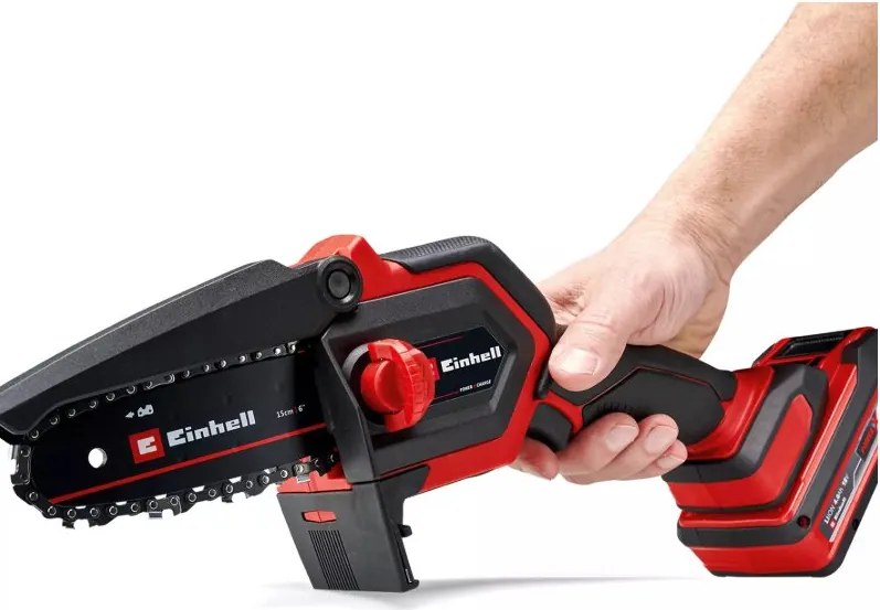 EINHELL Řetězová pila jednoruční AKU GE-PS 18/15 Li BL-Solo (bez AKU)