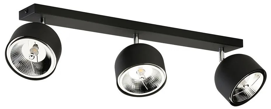 TK Lighting Bodové svítidlo ALTEA 3xAR111 GU10/50W/230V černá TK3421