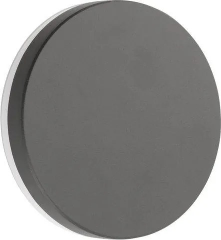 NV 859438 Venkovní nástěnné svítidlo SUITE tmavě šedý hliník a akryl LED 10W 3000K 100-240V 140st. IP54 - NOVA LUCE