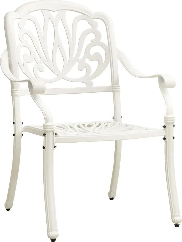 vidaXL Zahradní židle 2 ks litý hliník [315569] Barva: Černá
