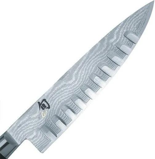 Drážkovaný kuchařský nůž Shun 20 cm
