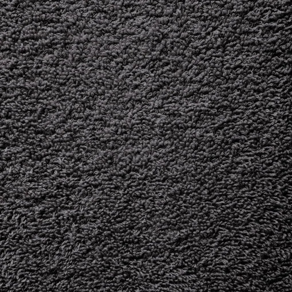 Prémiové ručníky SOLUND 50 ks antracitové 50x100 cm 600 g/m² 137159