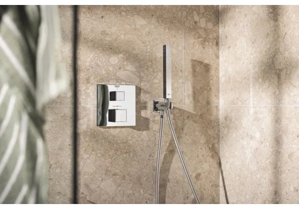 GROHE 34879000 - Podomítkový sprchový systém PRECISION CUBE 310 × 310 mm chrom