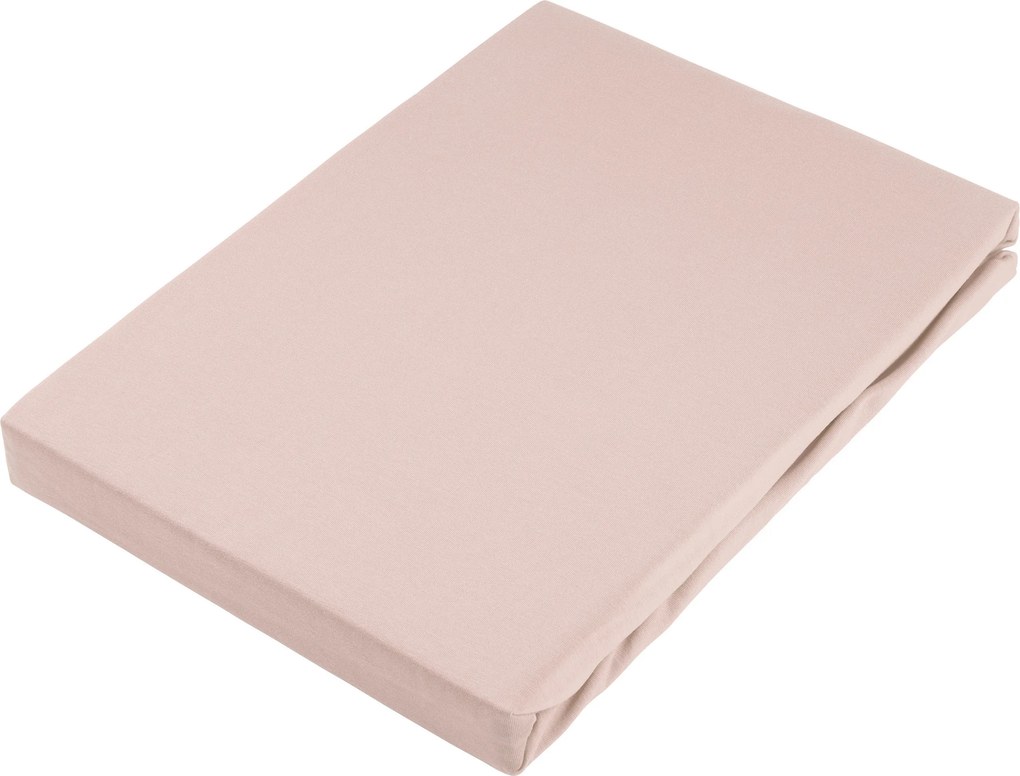 XXXLutz BOXSPRINGOVÉ PROSTĚRADLO, žerzej, starorůžová, 90/220 cm Novel - Prostěradla - 004550010216