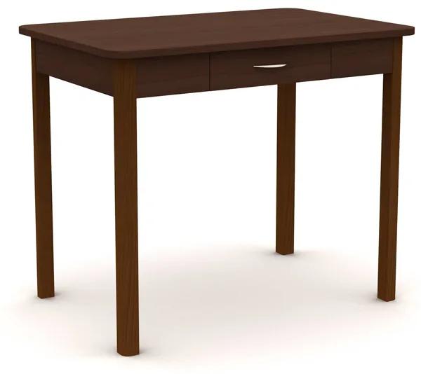stůl PATRIK S01 60×90 cm dpb - dub přírodní-bíla