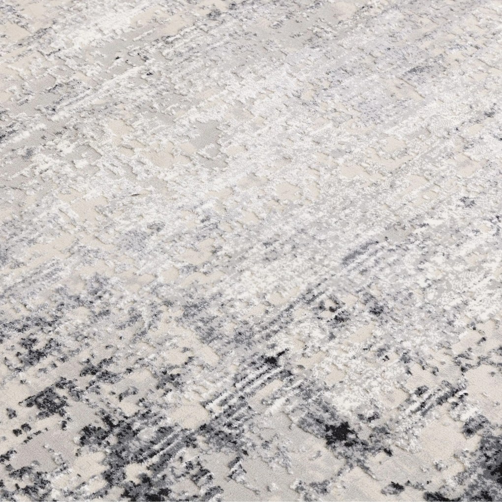 Tribeca Design Kusový koberec Zoom Border Grey Rozměry: 240x340 cm