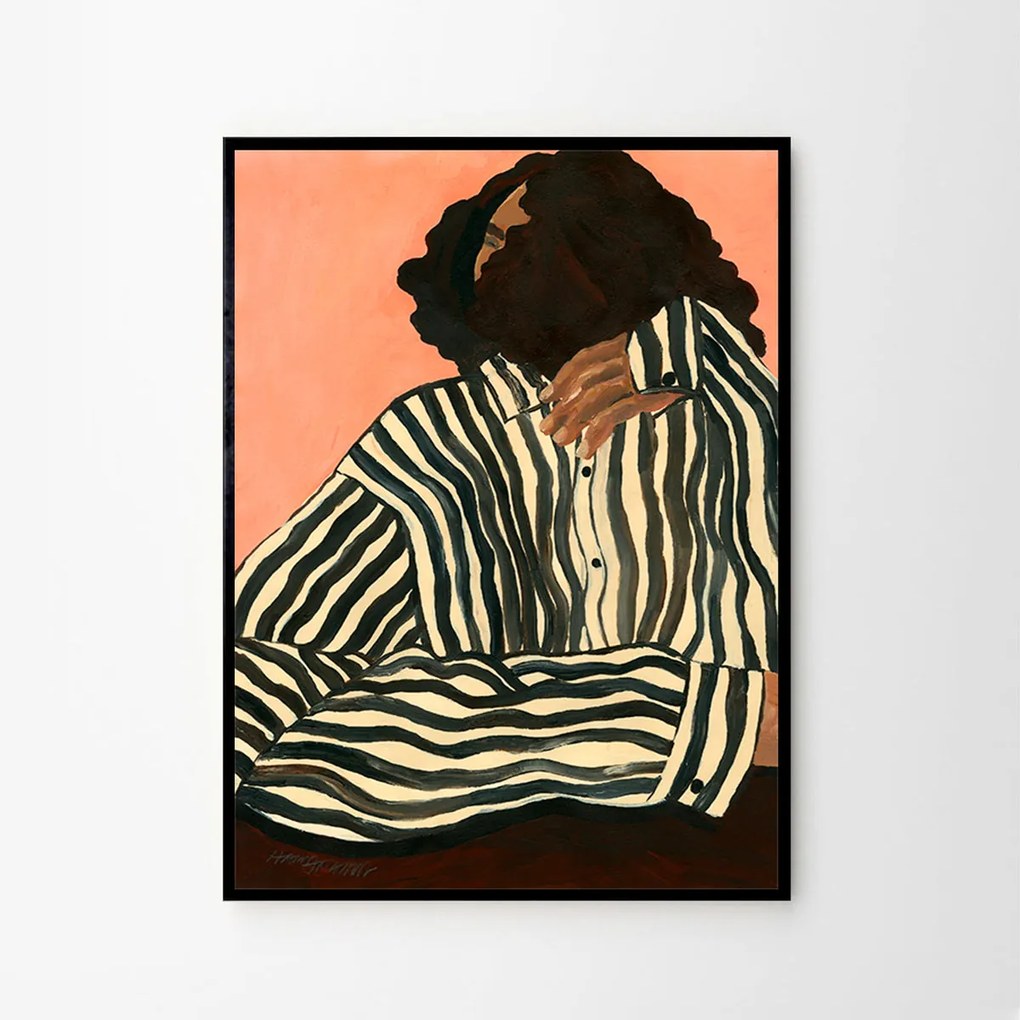 The Poster Club Plakát Serene Stripes by Hanna Peterson 70x100 cm