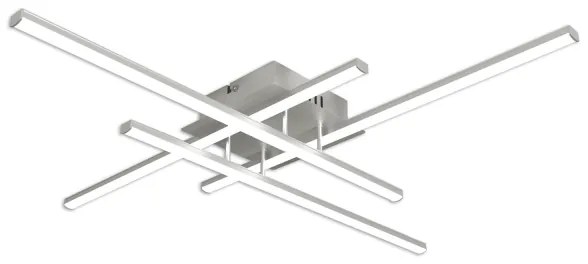Brilagi - LED Stropní svítidlo STRIPES LED/37W/230V stříbrná