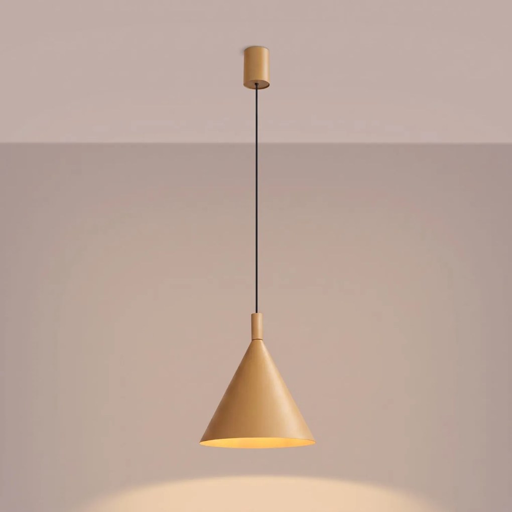 Sollux Lighting Závěsné svítidlo NOX 25 zlaté