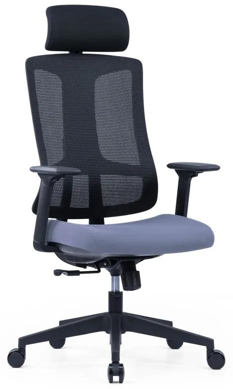 Kancelářská ergonomická židle OFFICE More SLIDE — více barev Černá