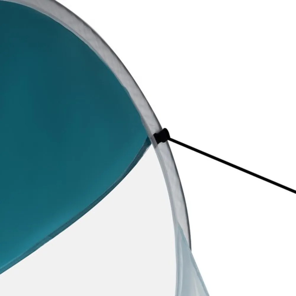 Plážový stan SUNSHADE 120x190 cm, modro-bílý