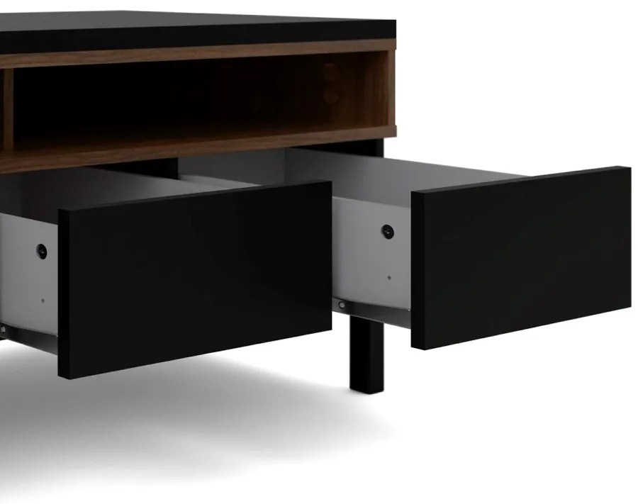 NEW:TV stolek Eidan 179 černá/ořech