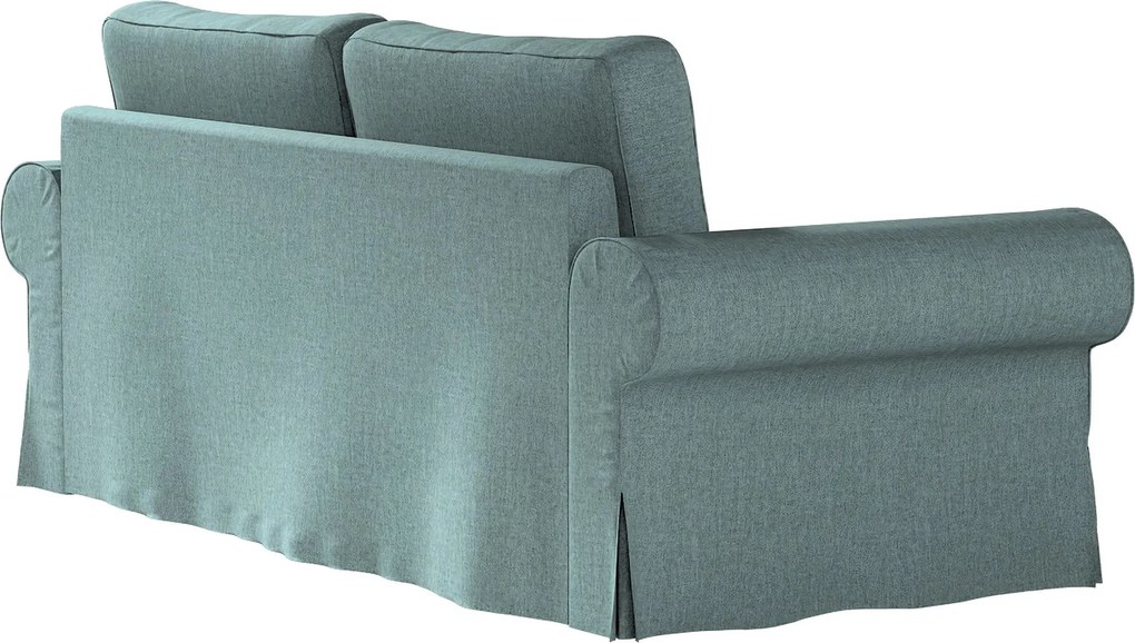 Potah na pohovku IKEA Backabro, 3-místná, rozkládací barva modrá látka pletený vzor