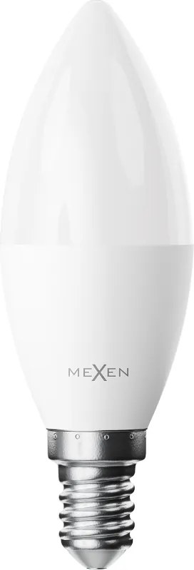 Mexen Nova, LED žárovka E14, C37, 9W, teplá - 3000K, 945 lm - L102-E14-0930-01