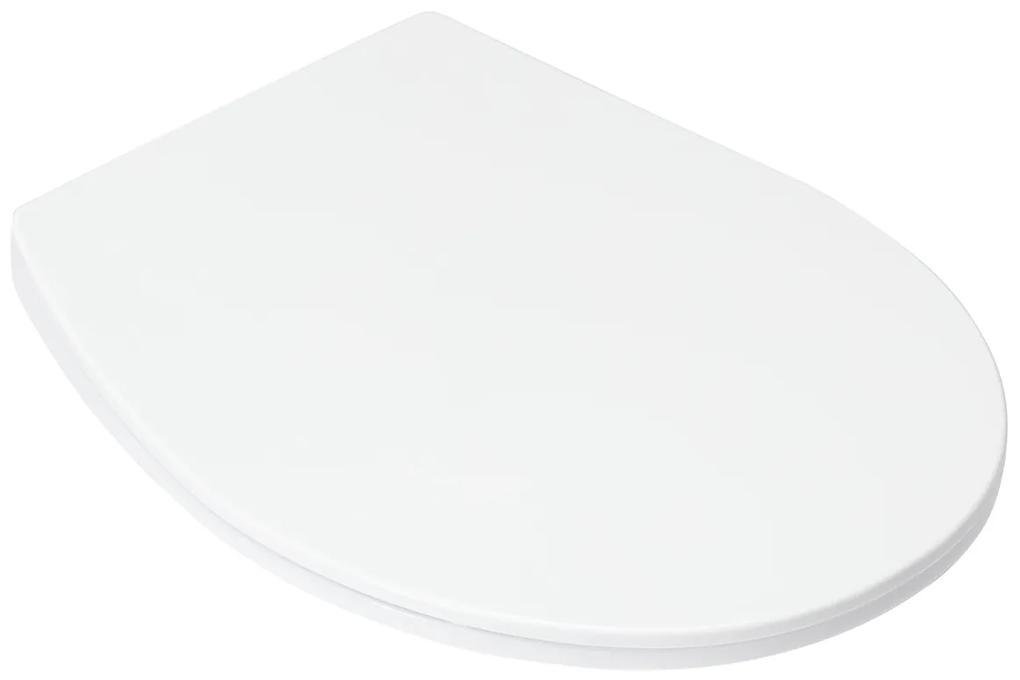 Cerano Libro, WC sedátko se zpomalovacím mechanismem, bílá lesklá, CER-CER-403407