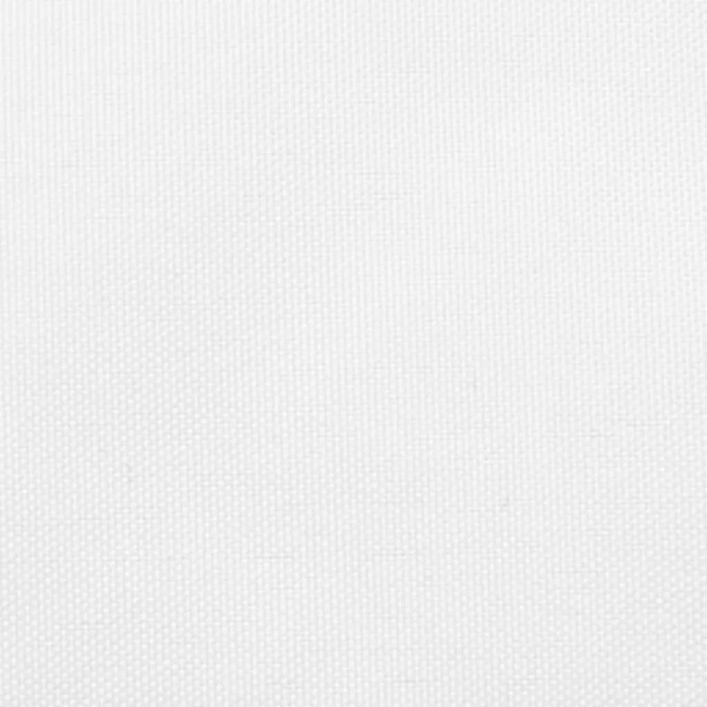 Stínící plachta oxfordská látka čtvercová 6 x 6 m bílá,  135252