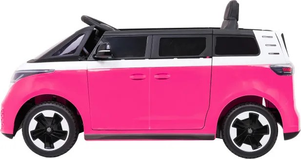 Elektrické autíčko Volkswagen ID BUZZ růžové