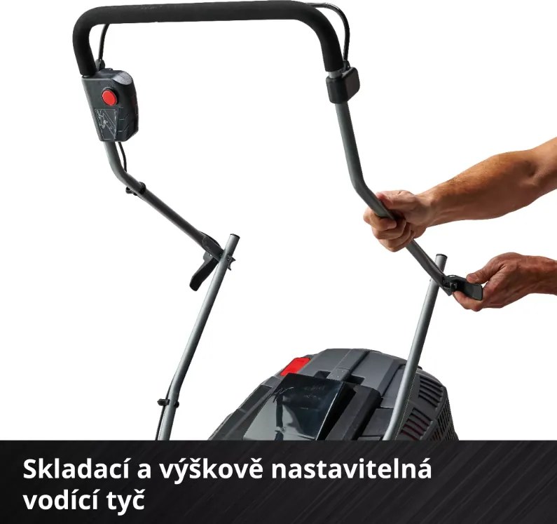 EINHELL Rotační sekačka AKU 43 cm GE-CM 43 LI M Kit (2x4 Ah)