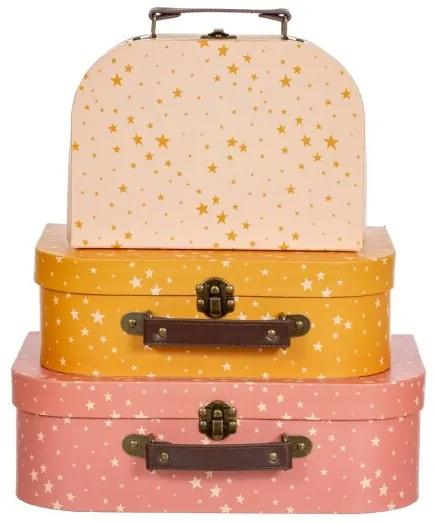 Dětské kufříky 3 ks Sass & Belle Little Stars