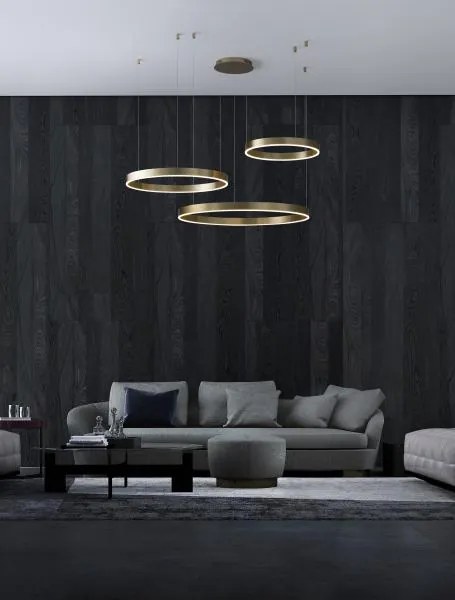 LED lustr Motif zlatá