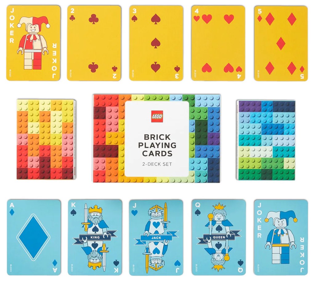 Chronicle Books LEGO® Sada hracích karet