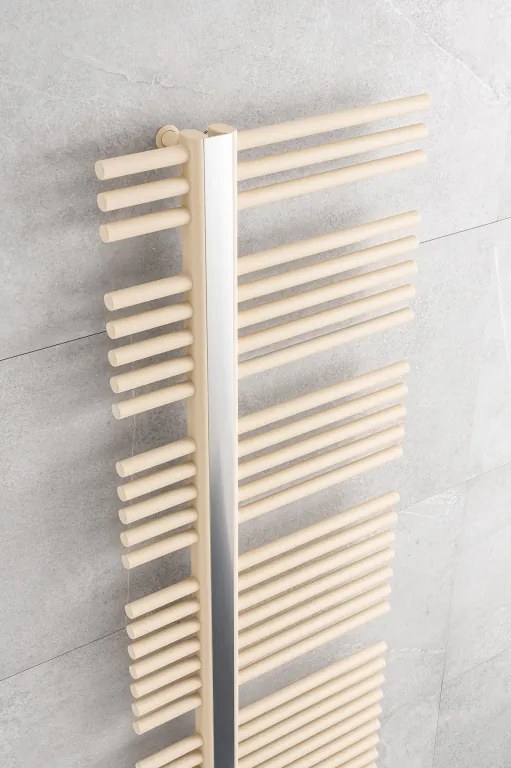 PMH Kronos 600 x 800 mm KR1MES koupelnový radiátor stříbrná mat