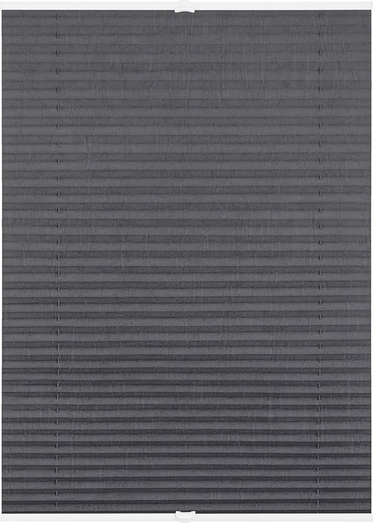 Lichtblick Plissee Klemmfix, bez vrtání, napnuté, od 45 x 130 cm (šedá)