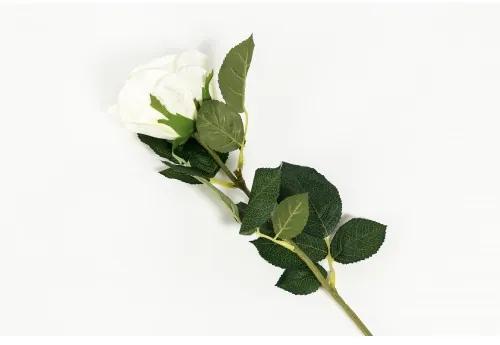 Umělá růže bílá