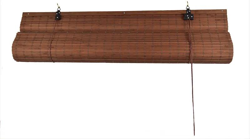 Vingo Zatemňovací bambusová roleta hnědá Šířka rolety: 140 cm, Rozvin rolety: 200 cm