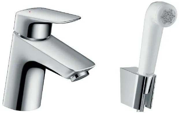 Hansgrohe Logis - Umyvadlová baterie s bidetovou sprškou, chrom 71290000