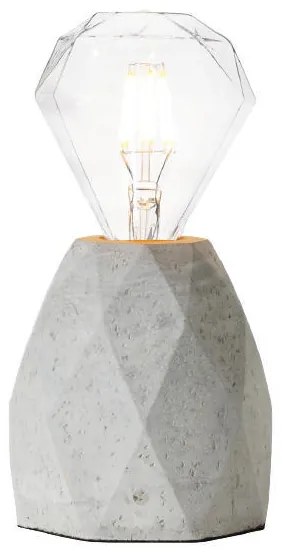 ACA DECOR Stolní lampa Cement Jewel