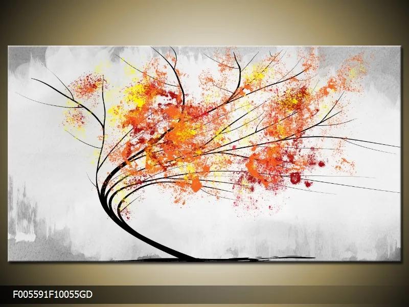 Abstraktní obraz -  podzimní strom (), 40 dalších rozměrů