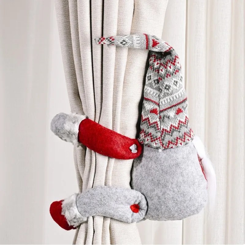 Flamenco Mystique Vánoční skřítek Father Christmas Vánoční skřítek se suchým zipem 38 cm norský vzor KSN24