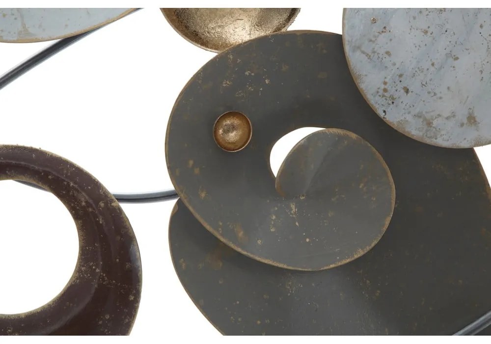 Kovová závěsná dekorace Mauro Ferretti Planet, 120 x 58 cm